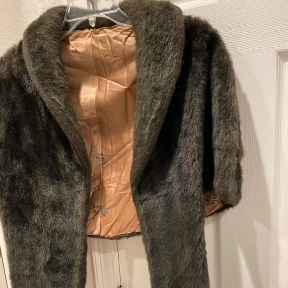 Jackets & Coats | 195s Regina Glenara Faux Fur Stole By Glenoit | Poshmark